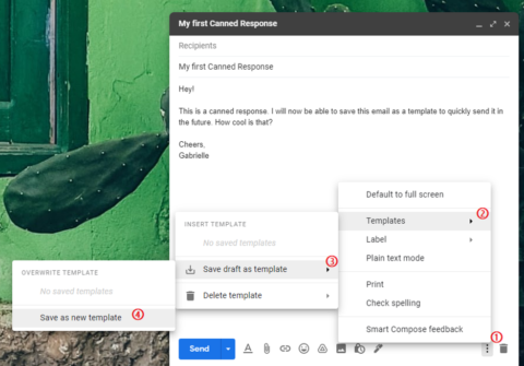Creating Email Templates in Gsuite or Gmail | Gabrielle Scarlett