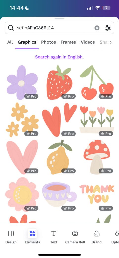 25 Cottagecore Element Sets on Canva Pro | Canva Design Tools